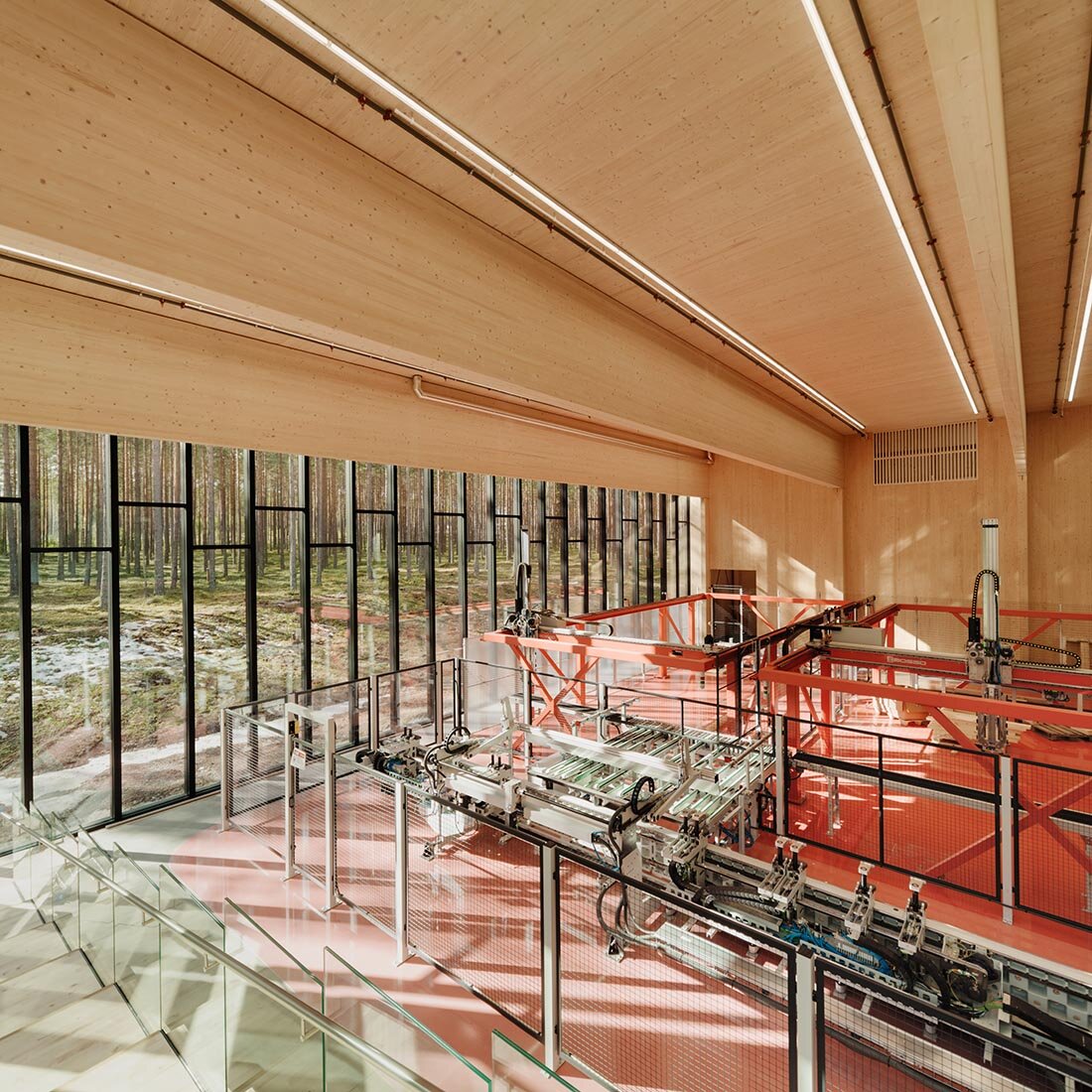 The furniture factory that emerges from the pine forest | DOGA